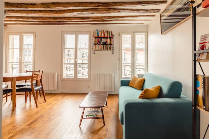 Apt Parisien Moderne Et Confortable Pour 2pax - Paris 18e Arrondissement
