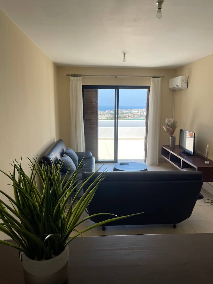 Lovely 1 Bedroom Apartment With Amazing Sea View - Pafos
