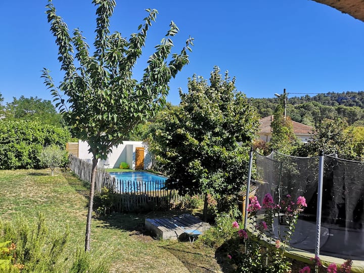 Jolie Villa Avec Piscine & Jardin, Mer à 20 Min - Septèmes-les-Vallons