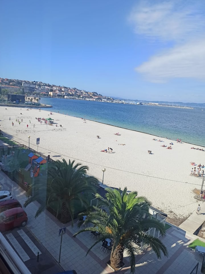 Precioso Apartamento En Primera Linea De Playa - Sada