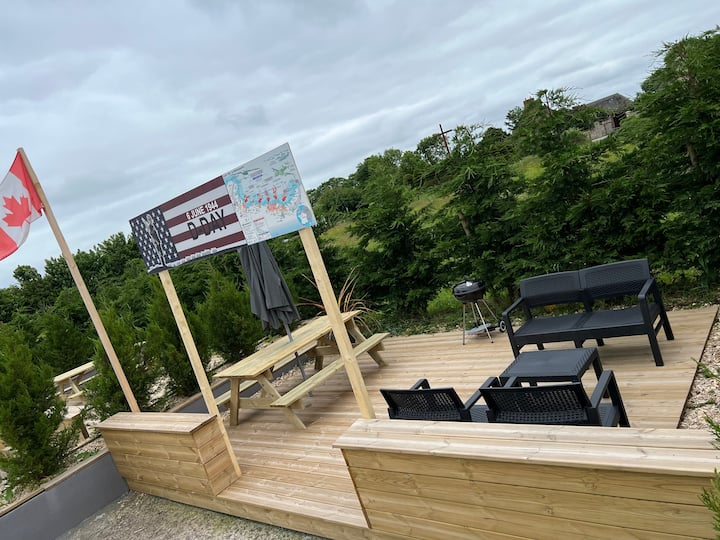 Emplacement Pour Camping Car Utah - Vierville-sur-Mer