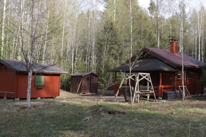 Rauhallinen Kesämökki Palveluiden Lähellä - Tammela