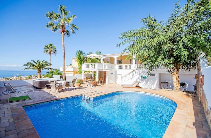 Villa With Private Pool, Jacuzzi  & 360° Sea Views - Tenerife