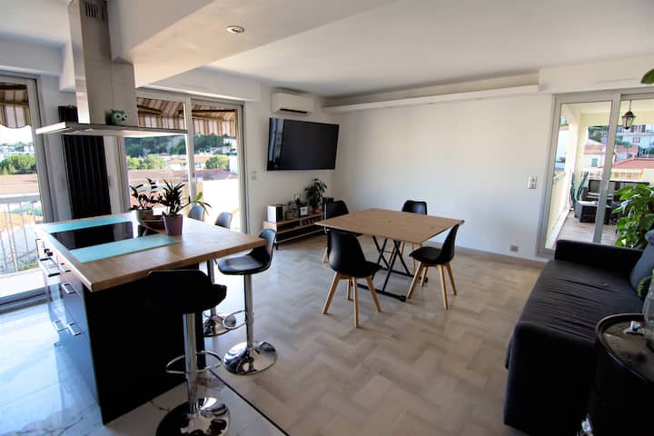 T3 - 60m² Avec Garage - Saint-Laurent-du-Var
