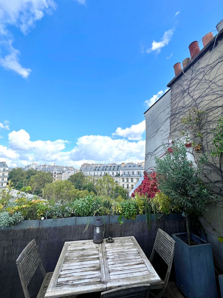 Appartement Cosy Avec Terrasse Au Coeur De Paris - Paris