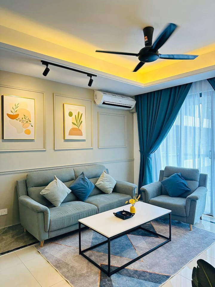 Causeway Sea View 2br Unit At R&f Princess By Anju - シンガポール シティ