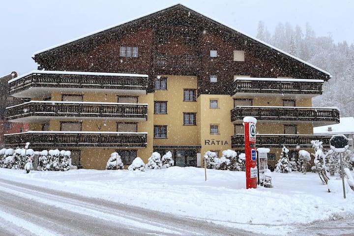 Comfortable Two-bedroom Apartment For Ski & Hiking - Klosters-Serneus