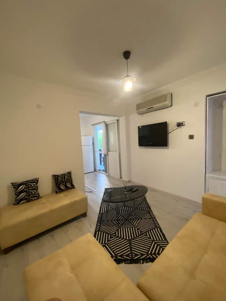 Denize 200m ŞEhir Merkezinde 1+1 Ev - Datça
