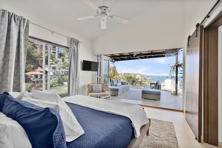 3 Bedrm Ocean View Penthouse - Private Plunge Pool - Puerto Vallarta