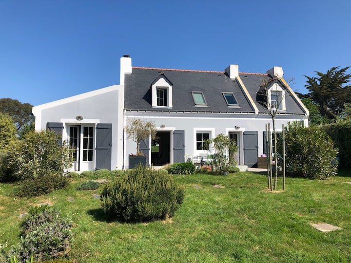 Belle-ile Maison Récente Vue Mer Très Grand Jardin - Belle-Île-en-Mer