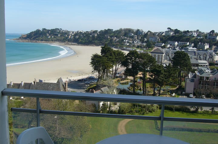Perros Guirec Vue Plage Balcon Studio Parking Priv - Perros-Guirec