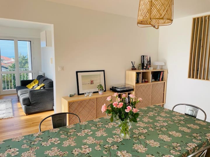 Appartement Lumineux ,Plage Et Centre Ville à Pied - Biarritz