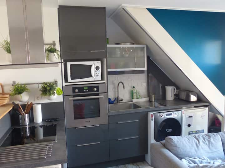 Superbe Appartement Duplex Accès Direct Plage - Normandía