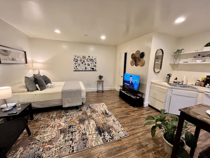Pet Friendly Clean+cozy Studio By Downtown Square! - Fayetteville, AR