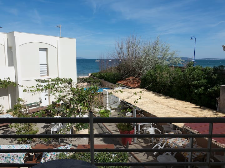Studio -ÉTage - Vue Mer - Île de Porquerolles