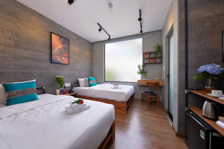Spotless 2-bed Studio Walkable To Ben Thanh Market - Ho Chi Minh City