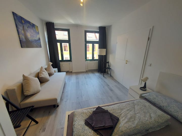 L Lindenau - Geräumiges Studio Mit Großer Küche - Leipzig