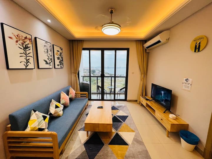 Sea View 1br Unit At R&f Princess By Anju - 新山
