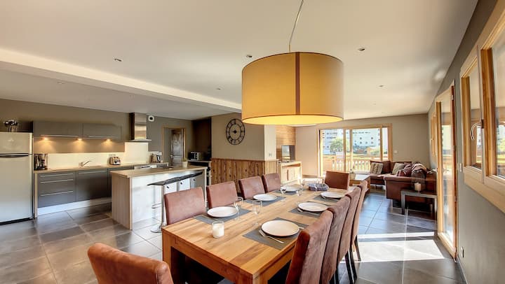 La Cordée, Magnifique Appartement Dans Chalet - Saint-Sorlin-d'Arves