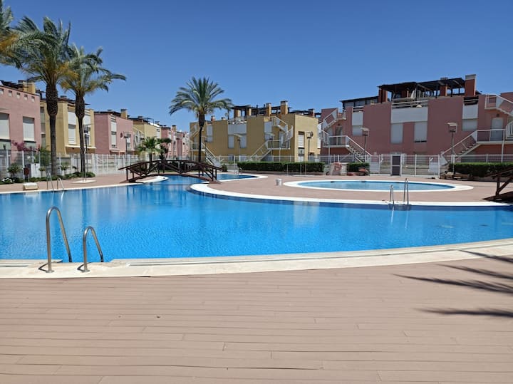 Vera Playa Apto 1-4 Personas Piscina Parking Wi-fi - Garrucha