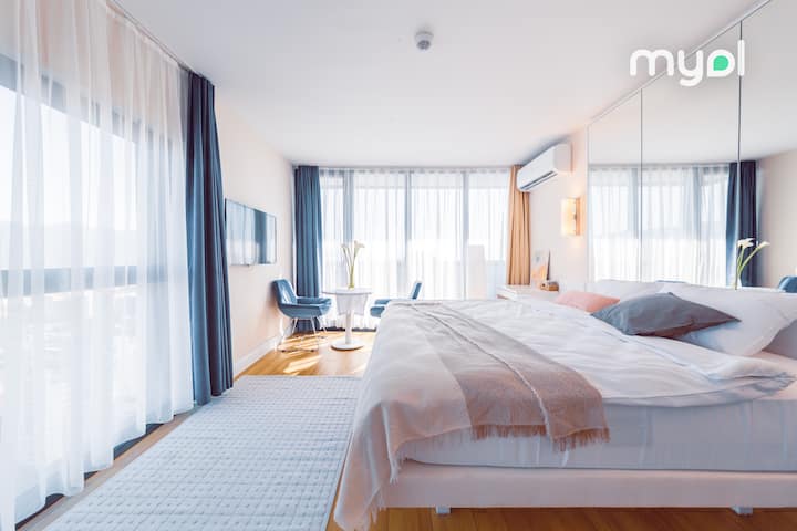 Myplace | Sunny Studio | Two Windows | #C3571 - Batumi