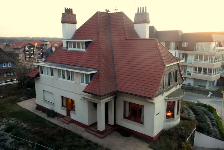 Villa Confortable En Face Des Dunes Et Vue Mer - Malo