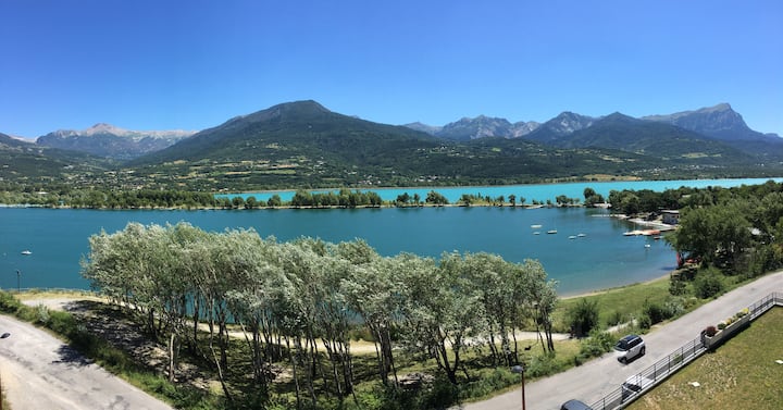 T2 Vue Panoramique Lac & Montagne - Lac de Serre-Ponçon