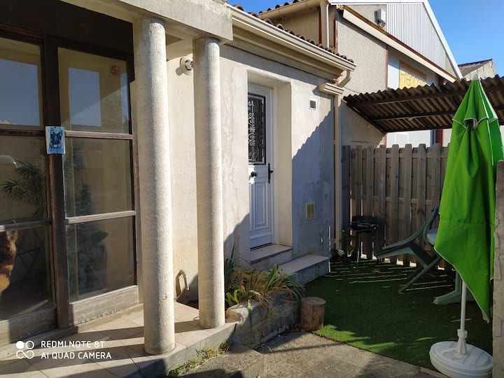 Studio Rdc - Vue Jardin - Parking - Climatisation - Fabrègues