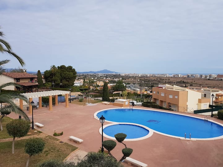 Chalet Con Piscina Adosado Duplex En Peñiscola - Peñíscola