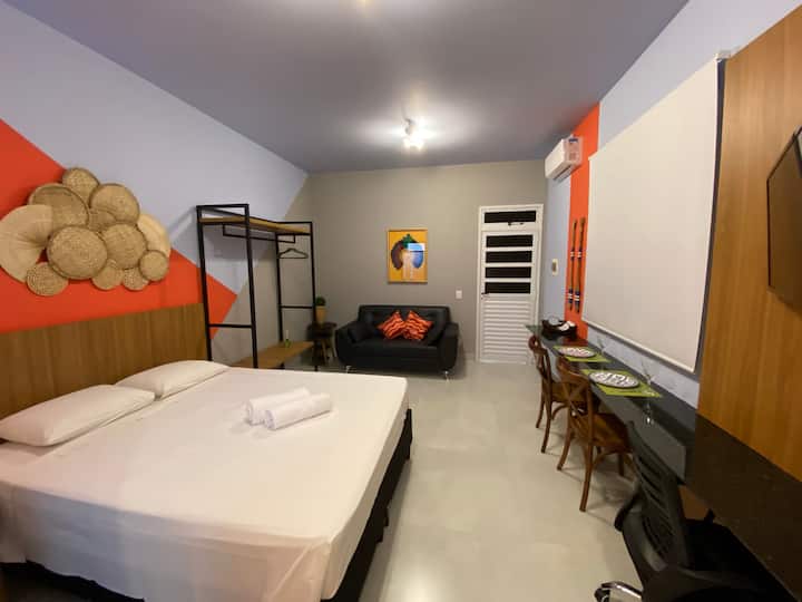 Studio 07 | Vaga De Garagem + Wi-fi De 300mb - Araraquara