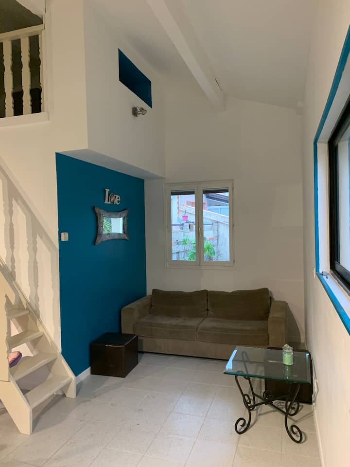 La Maison Bleue 55m2 Avec Terrasse Et Jardin - Gardanne