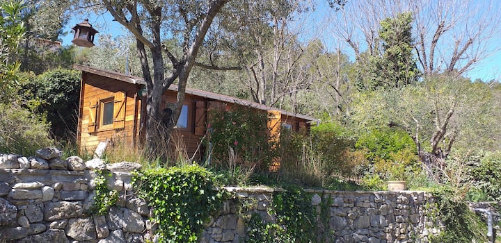 Chambre 20 M² Dans Chalet Avec Piscine La Jubiane - Fayence