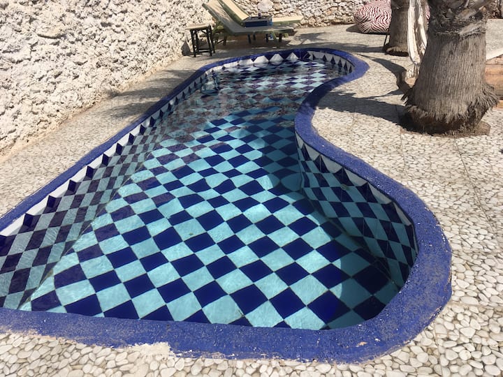 Berbère Paradise Piscine 2chambres 4 Personnes - Essaouira