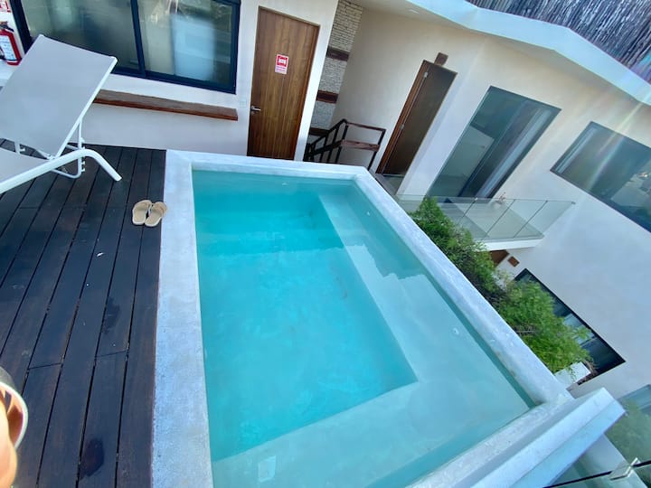 8 - Bedroom For Max 18 People + Rooftop Private - Playa del Carmen