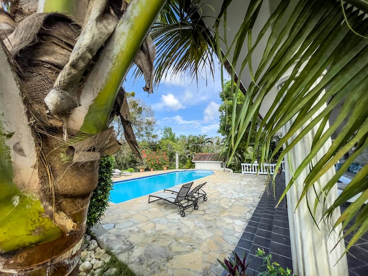Cheerful Villa With Pool Minutes From City Centre - Sosúa
