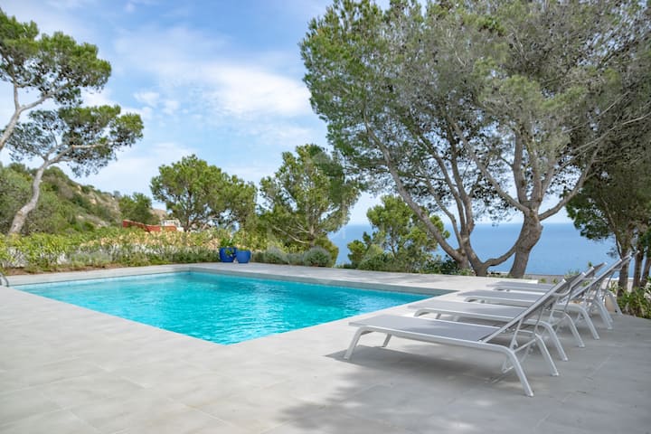 Entre 2 Aguas  - Vues 360° Mer/montagne - Tamariu