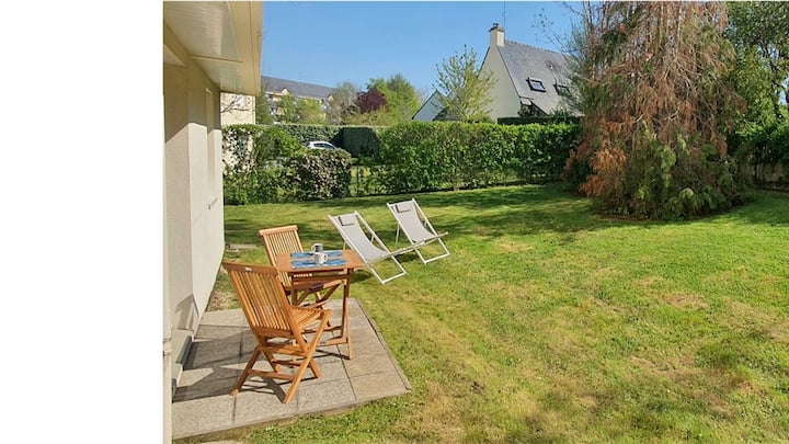 Studio Avec Jardin Au Calme Proche Ville 2 Pers - Vannes