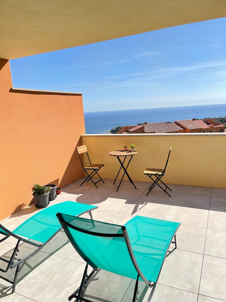 Vue Mer & Terrasse – Appartement D’exception - Ajaccio