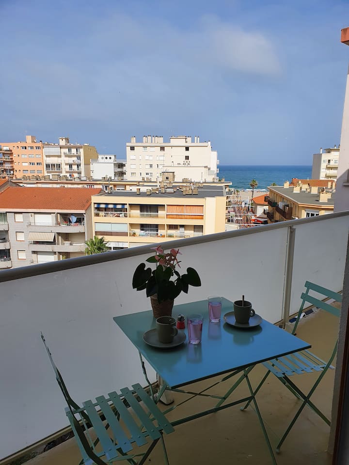 Superbe T3 Climatisé, Balcon Vue Mer, Parking - Canet-en-Roussillon