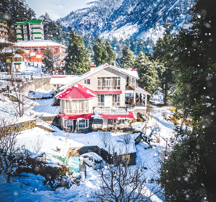 The Forestbound Cottage 5bhk Bbq Fireplace Manali - Manali