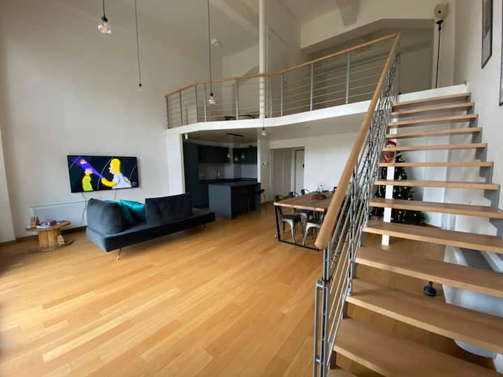Appartamento Loft Ampio Con Soffitti Alti E Patio - Monza