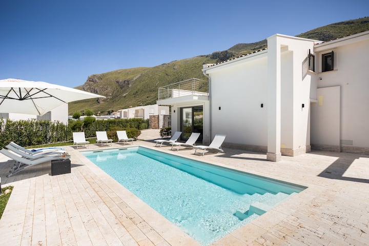 Grande Villa Privata Con Piscina A Scopello - Castellammare del Golfo