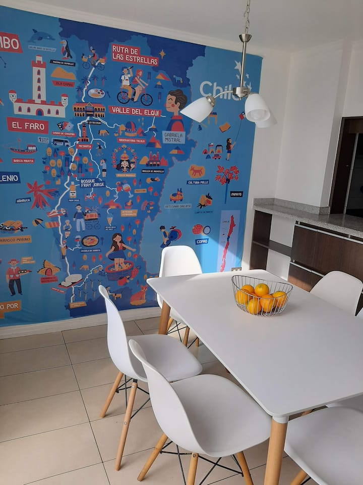 Apartment In Front Of La Herradura Beach - Coquimbo