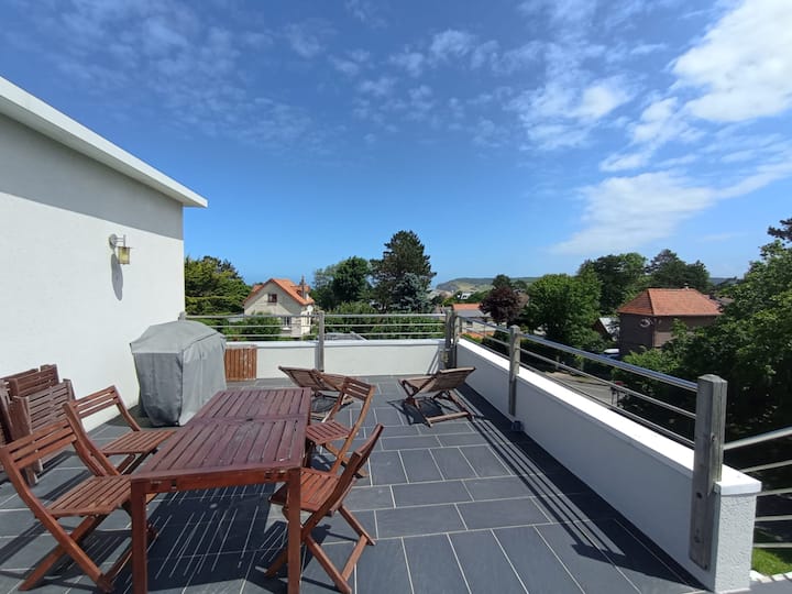 Maison Grande Et Confortable à 150 M De La Mer. - Quiberville