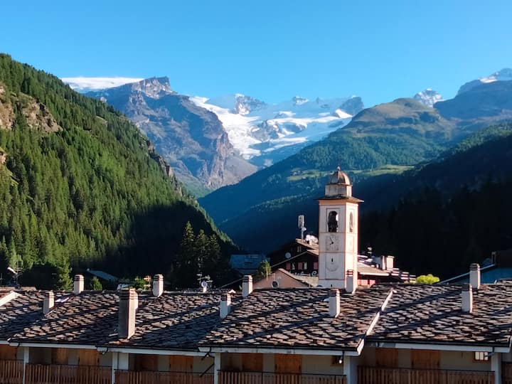 Appartamento Champoluc Vista Panoramica Monte Rosa - Champoluc