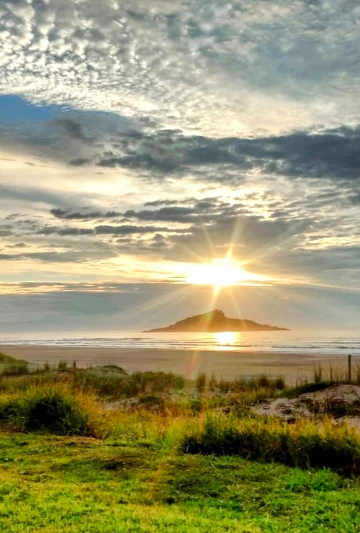 Vista Paradisíaca Da Praia Da Vila - Imbituba