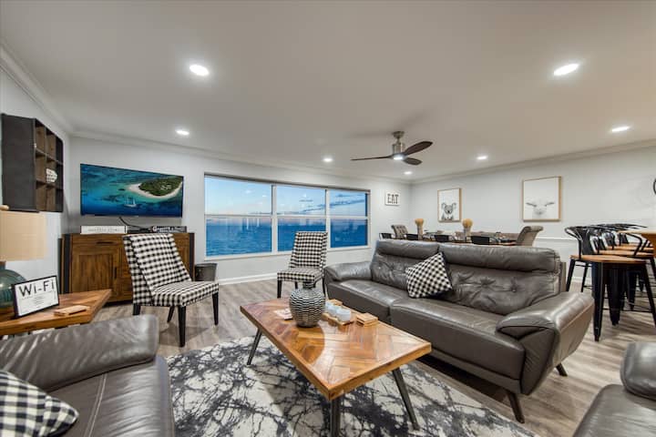 Spacious Contemporary Beach Condo - Oceanfront - Indian Shores, FL
