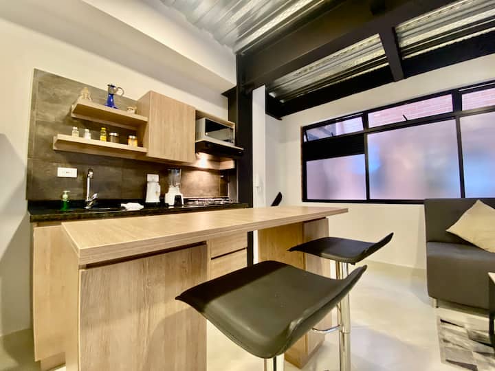 402 Modern & Central Apt In Laureles-stadium - Medellín