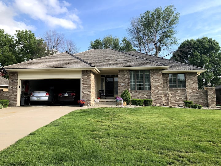 College World Series Fans Close To Airport, Family - Council Bluffs, IA