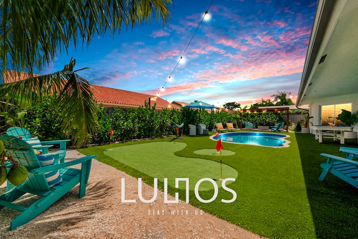Avacation Favorite  Miami Resort Pool Minigolf L29 - Zoo Miami, Miami